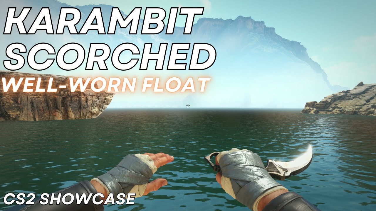 Karambit Scorched (Well-Worn) | CS2 Skin Showcase #1522 - YouTube