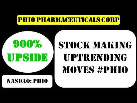 Phio Pharmaceuticals Corp Stock making uptrending moves #phio - phio stock - YouTube
