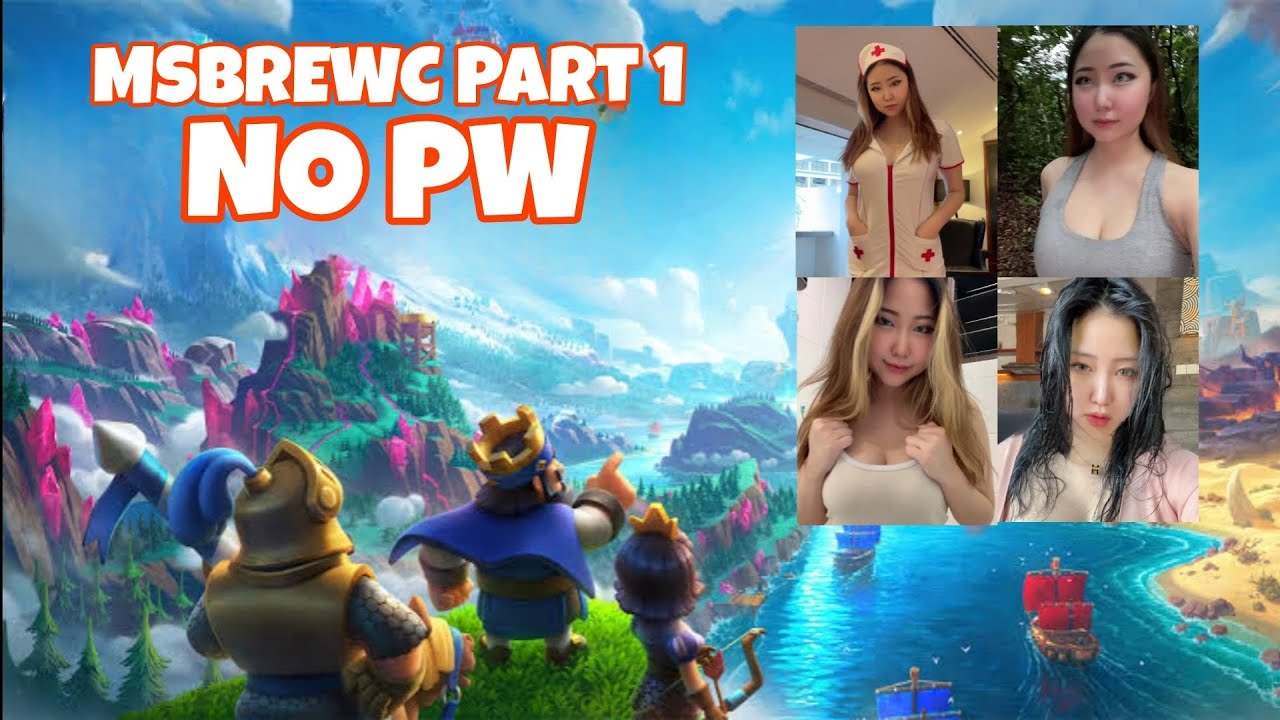 MSBREWC lagi ketagihan main Clash Royale Part1 Viral NO PW - YouTube