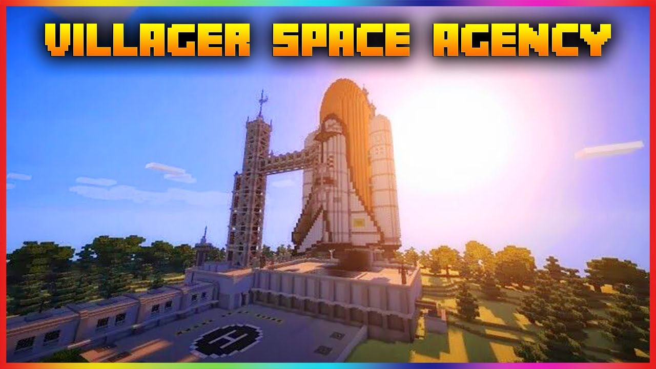 VILLAGER SPACE AGENCY in Minecraft | Minecraft | in Telugu - YouTube