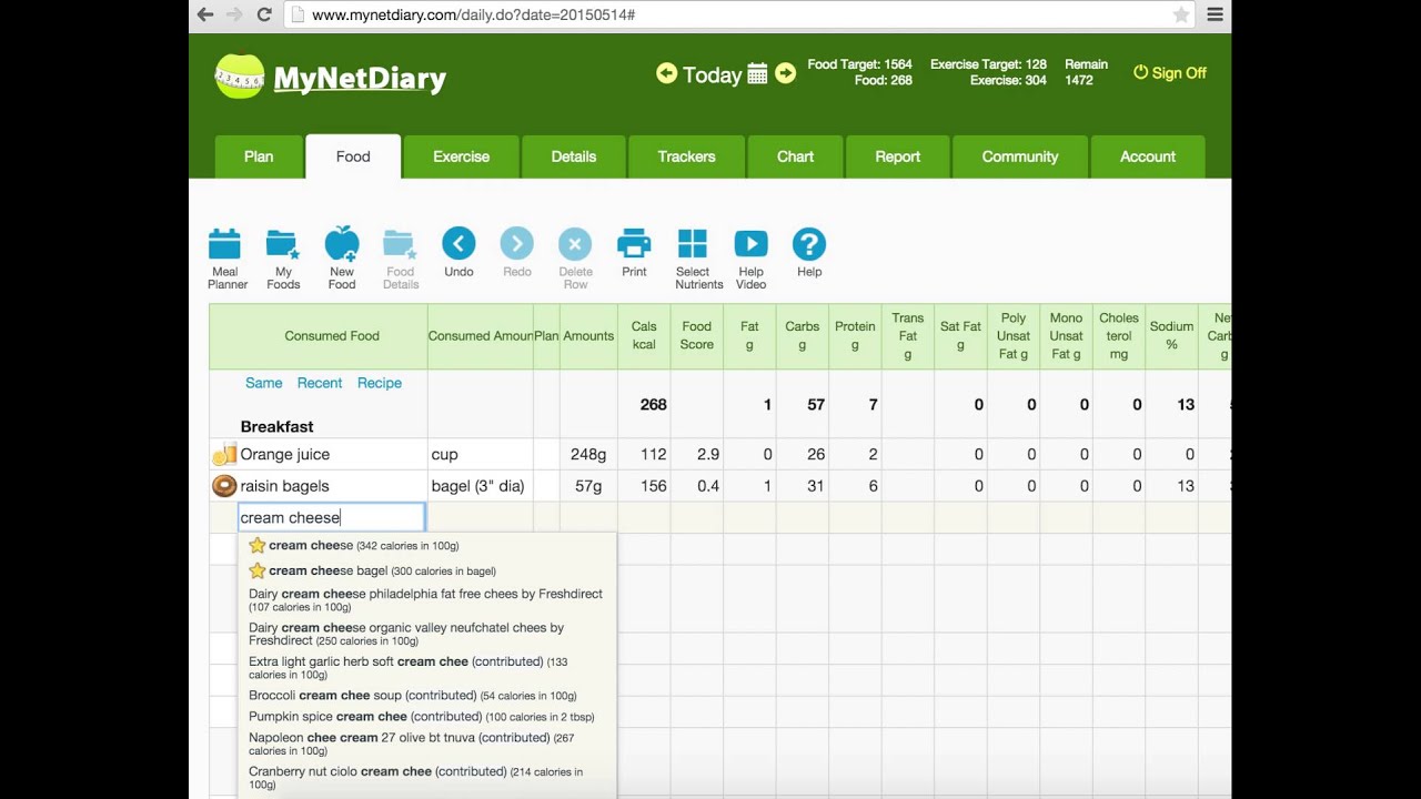 Food Entry - YouTube