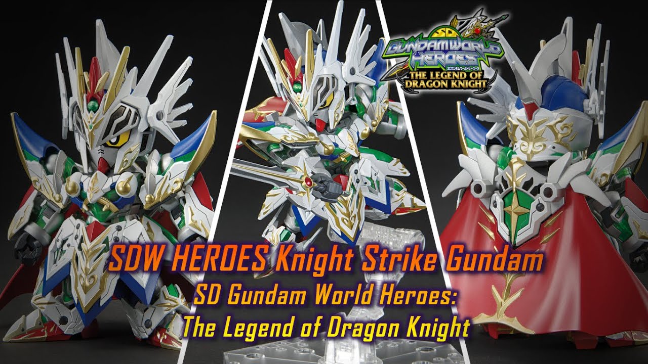 SDW HEROES Knight Strike Gundam | SD Gundam World Heroes: The Legend of ...