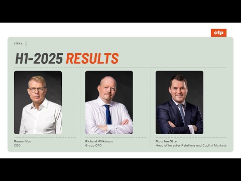 CTP N.V. H1 2025 Results video - YouTube