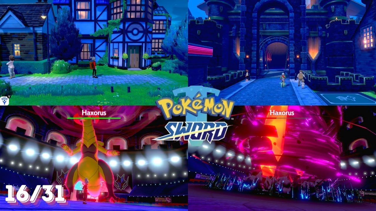 Pokemon Sword Road to Calm Raging Dynamax Pokemon at Hammerlocke ...