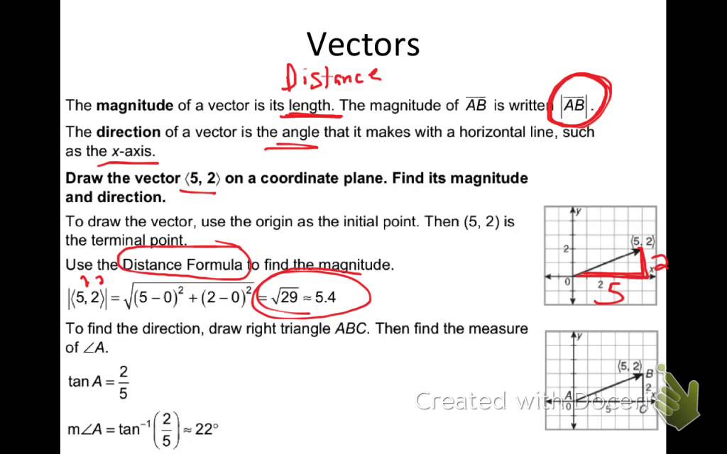 Section 8.6 (Vectors) - YouTube