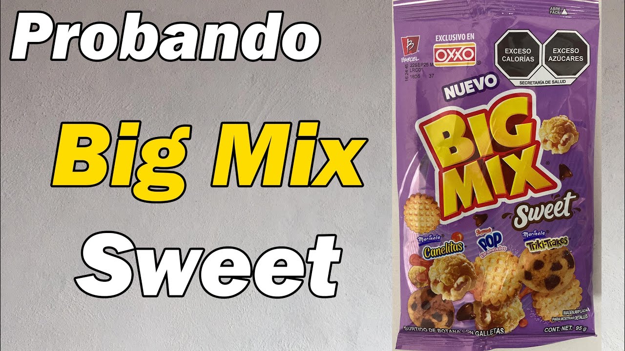 Probando Big Mix Sweet Barcel - YouTube