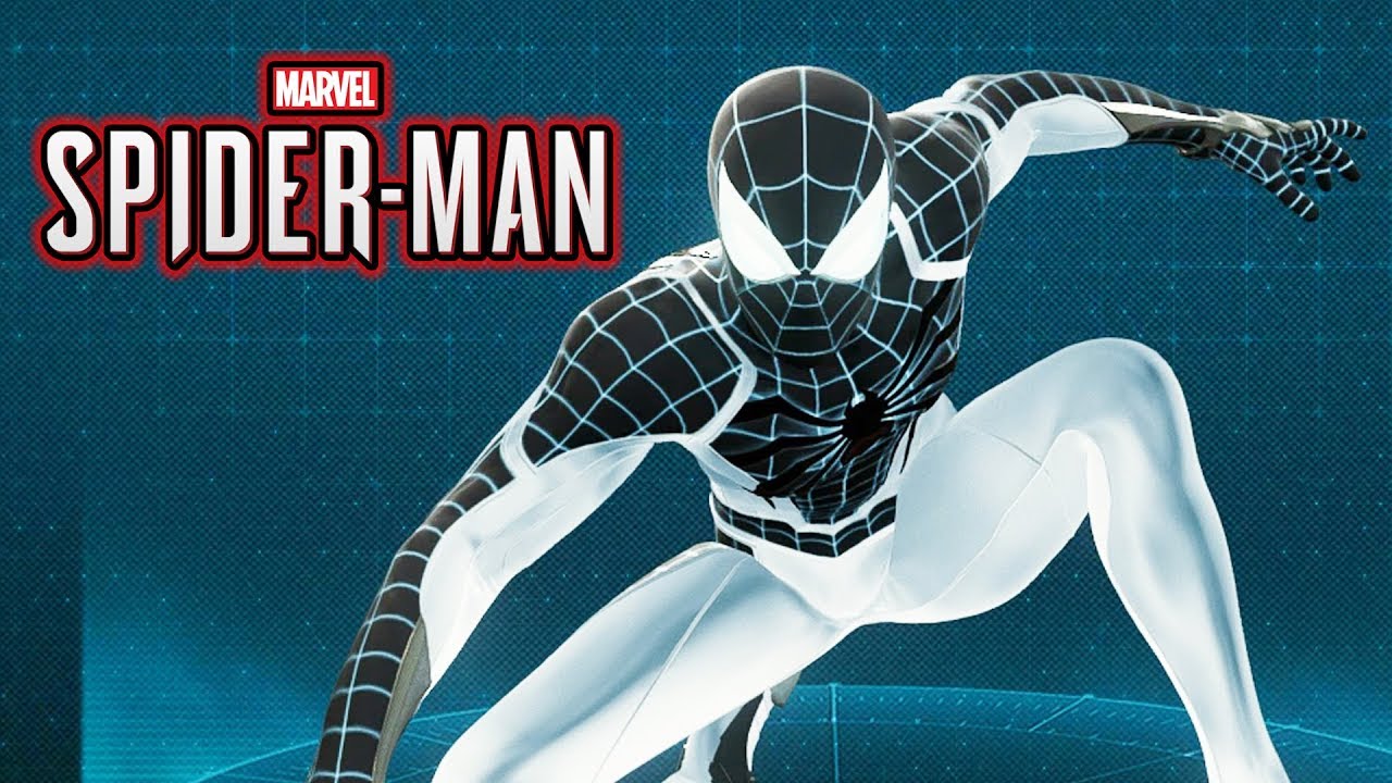 Spider-Man Ps4 - Neagative Spider-Man Suit Gameplay Showcase - YouTube
