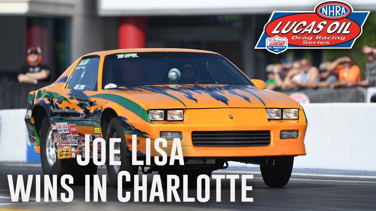 Joe Lisa wins Super Stock at Circle K NHRA Four-Wide Nationals - YouTube