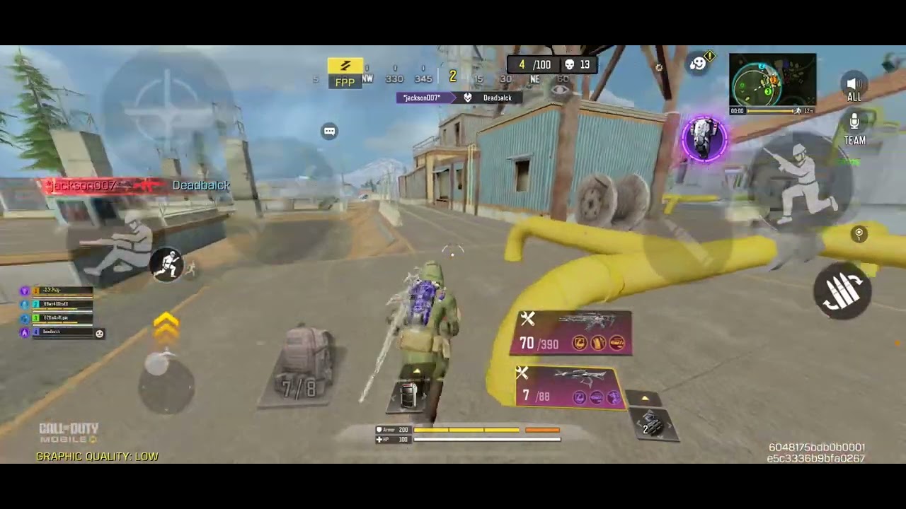 Codm my first shotgun throw in br - YouTube