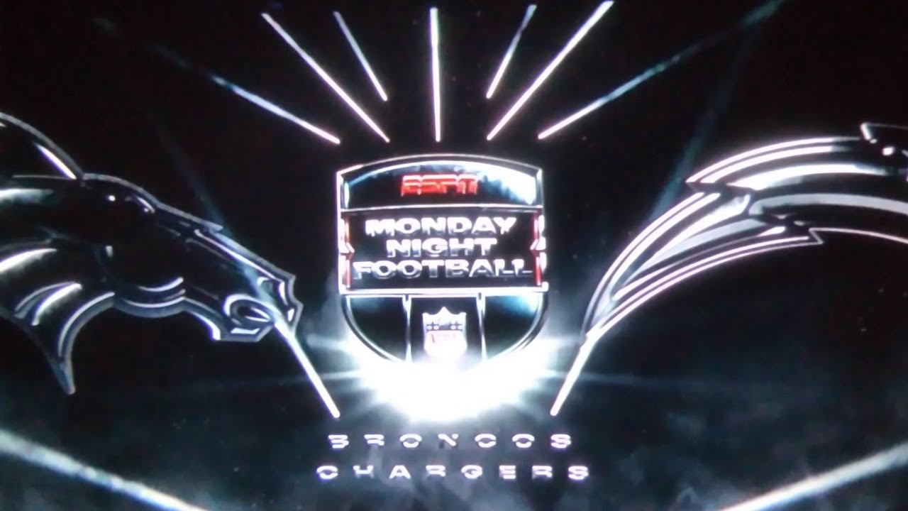 Monday Night Football Intro 2022 Broncos - Chargers - YouTube