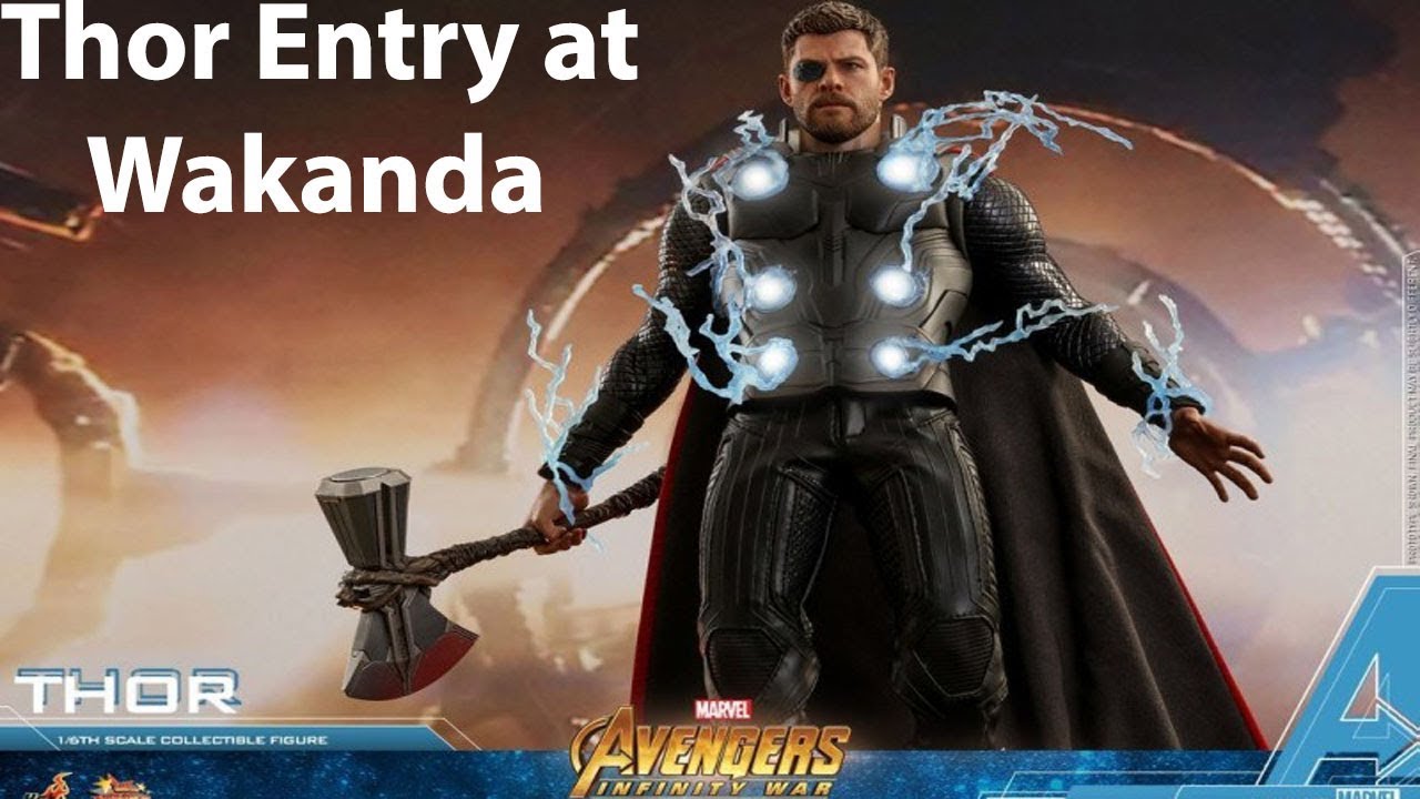 Thor Joins Last Battle At Wakanda Avengers Infinity War || Audience ...