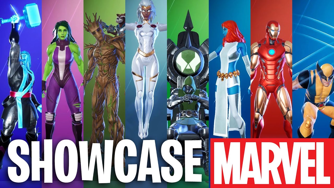 SHOWCASE | (Marvel) Battle Pass - Fortnite Chapter 2 Season 4 - YouTube