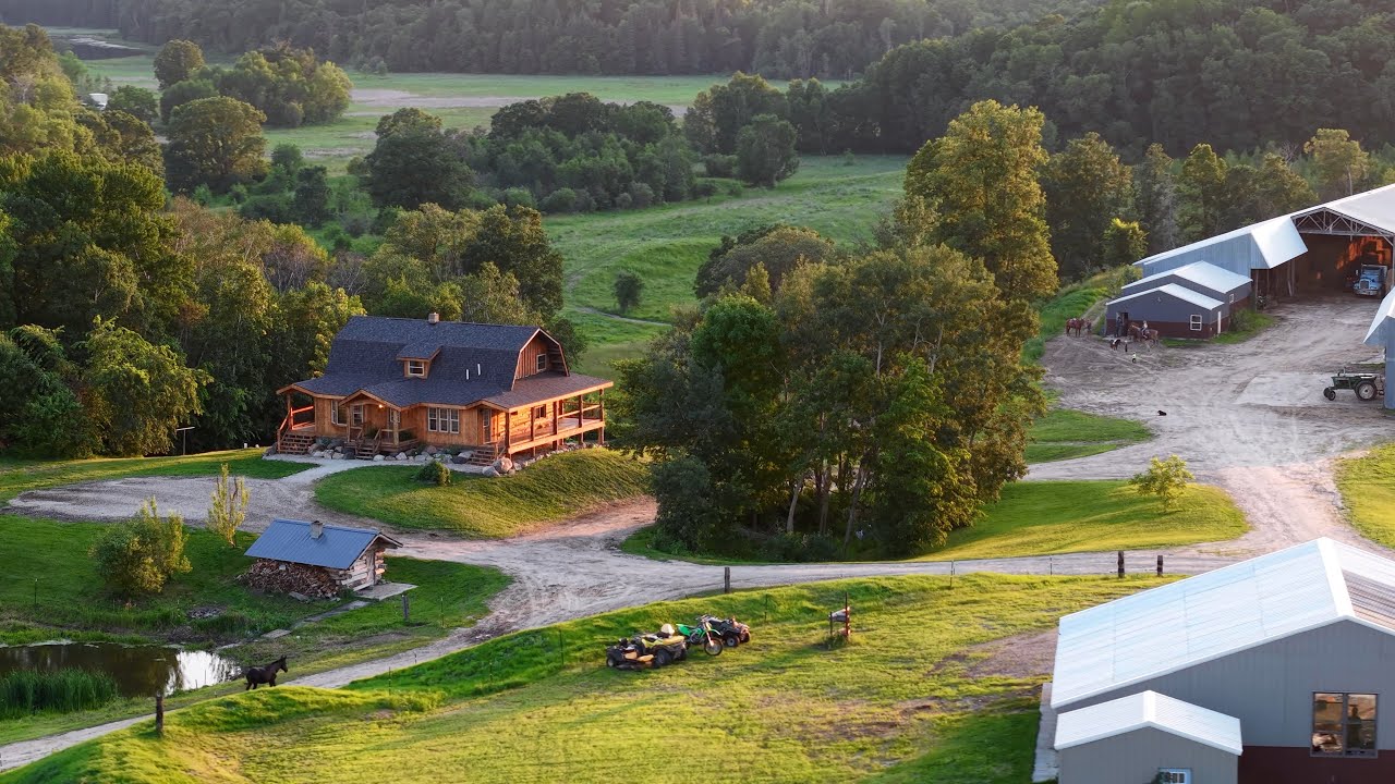 For Sale: Salmen Ranch – A Dream Property in Osage, Minnesota - YouTube