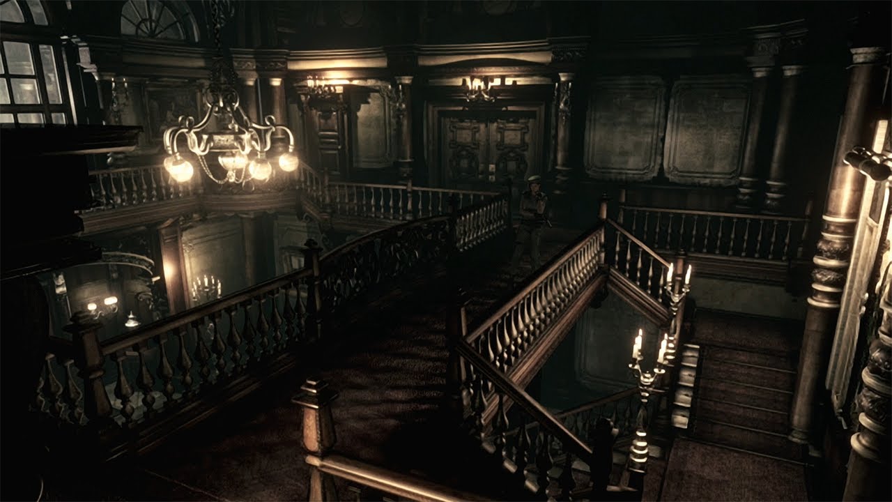 A prison of endless rooms | Resident Evil Inspired Ambience - YouTube