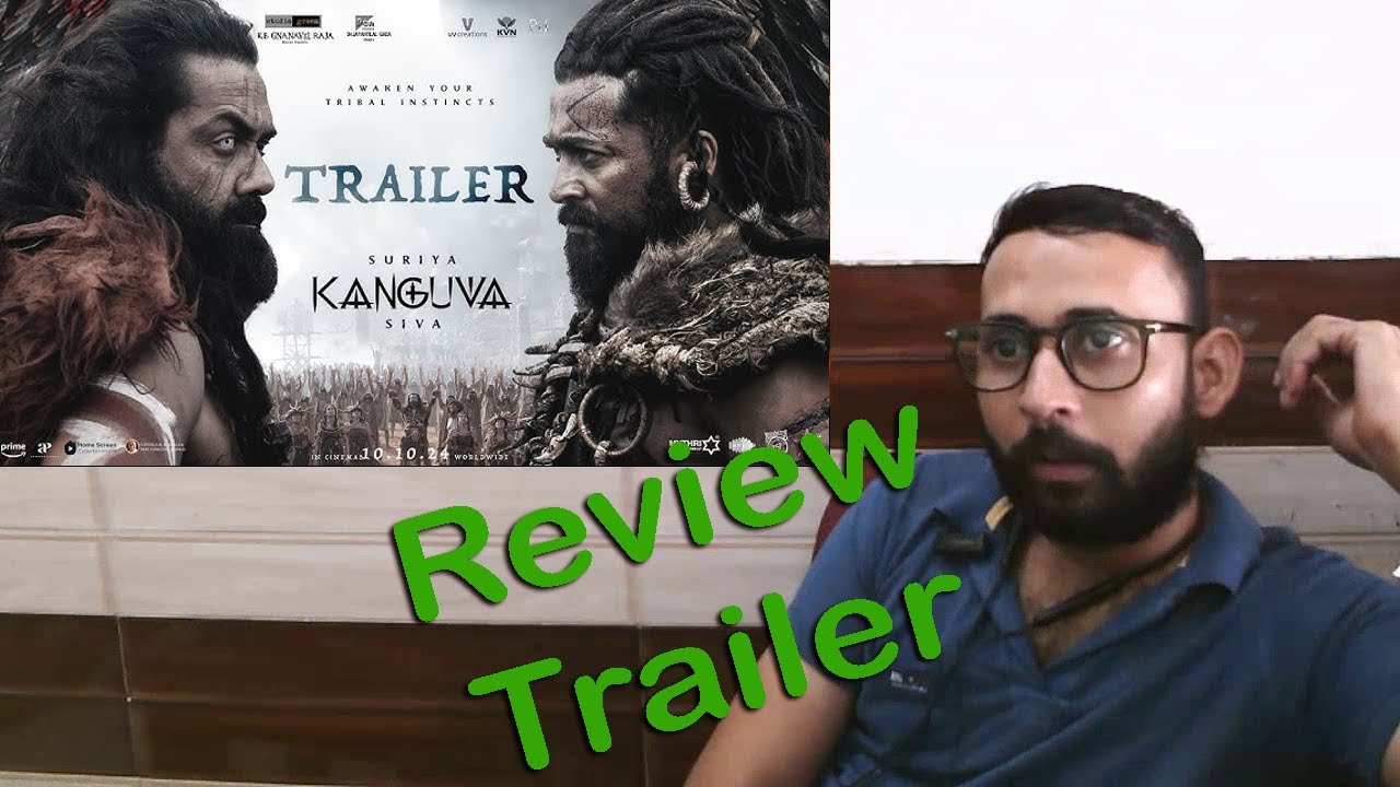 Kanguva - Trailer Review| Suriya | Bobby Deol | @FUNNY_RASCAL #reaction - YouTube