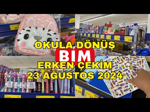 BİM’E BU CUMA UYGUN FİYATLI KIRTASİYE ÜRÜNLERİ GELDİ | BİM 23 AĞUSTOS 2024 | BİM BU CUMA KAÇMAZ |
