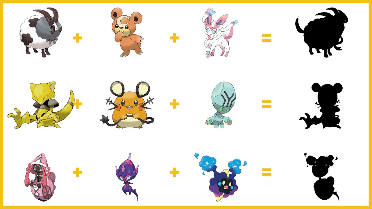 Pokemon Fusion Compilation #133 | cosmog | poipole | tapu lele | elgyem ...