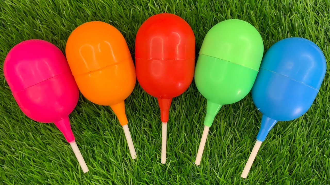 Lollipops and Sweets. Yummy Rainbow Lollipops Unpacking | ASMR ...
