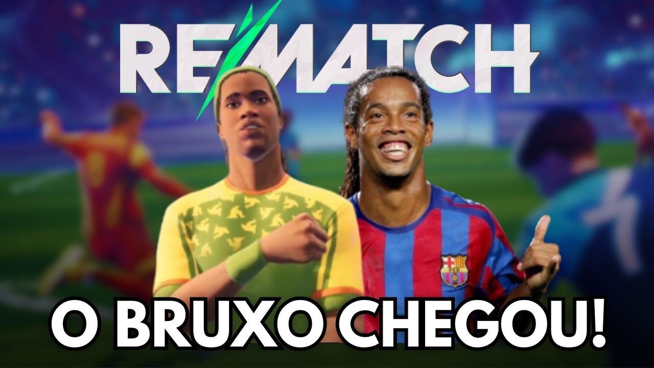 RONALDINHO CHEGOU NO REMATCH! Novos Dribles! - YouTube