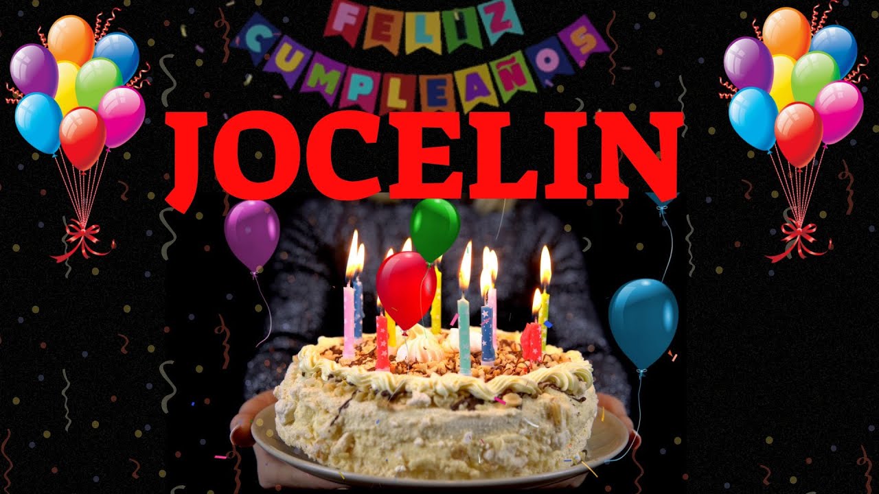 JOCELIN Las Mañanitas con Tu Nombre - YouTube