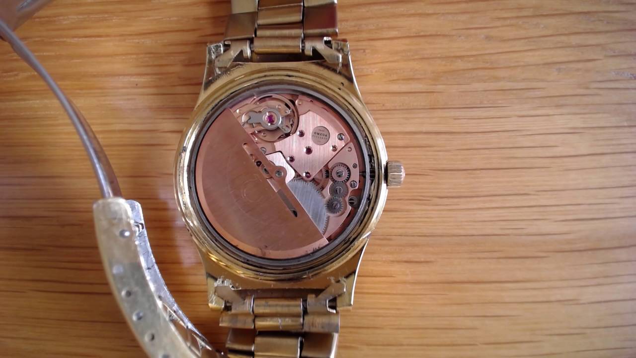 1972 Omega Geneve Calibre 1022 Movement - YouTube