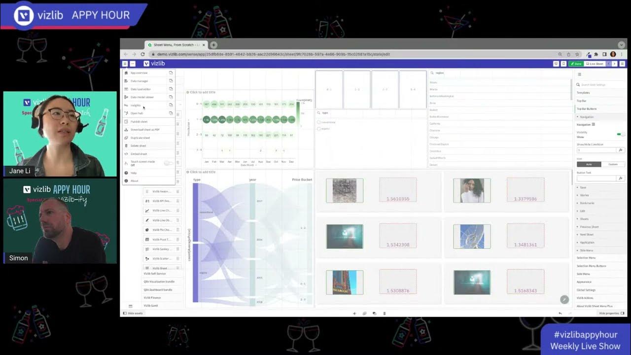Sheet Menu, From Scratch! - Vizlib Appy Hour ep45 - YouTube