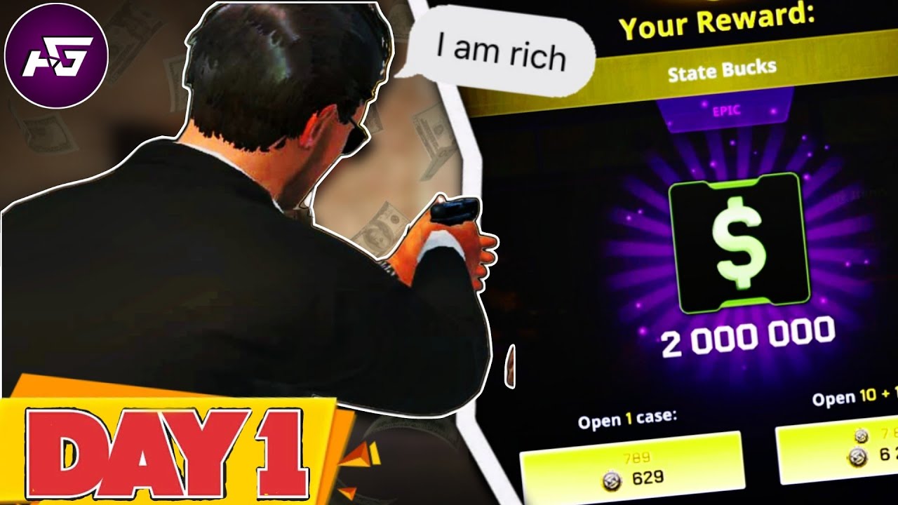 Day 1 And I Become Rich 🤑 in One State RP | One State RP Gameplay | Aim ...