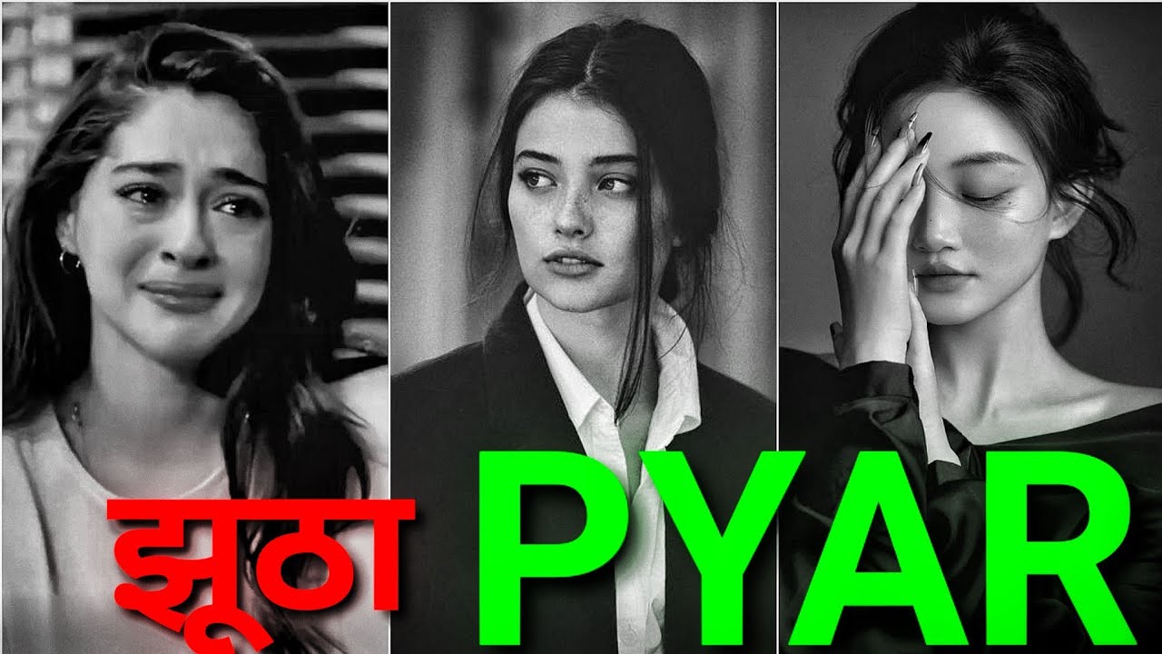 Jhutha Pyar 😭💔🥺 | Breakup Shayari Video 😣🖤 | Mood Off Shayari 😔😏 ...