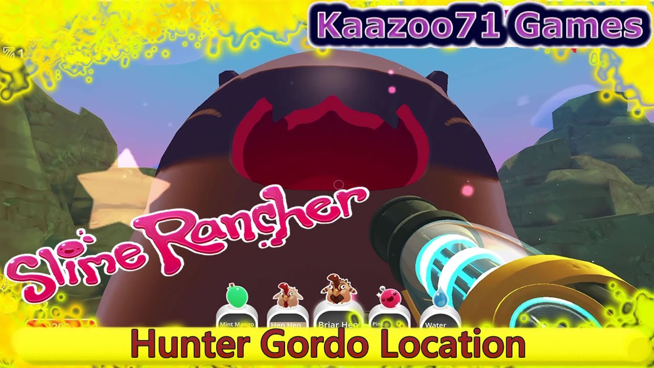Slime Rancher Hunter Gordo Location - YouTube
