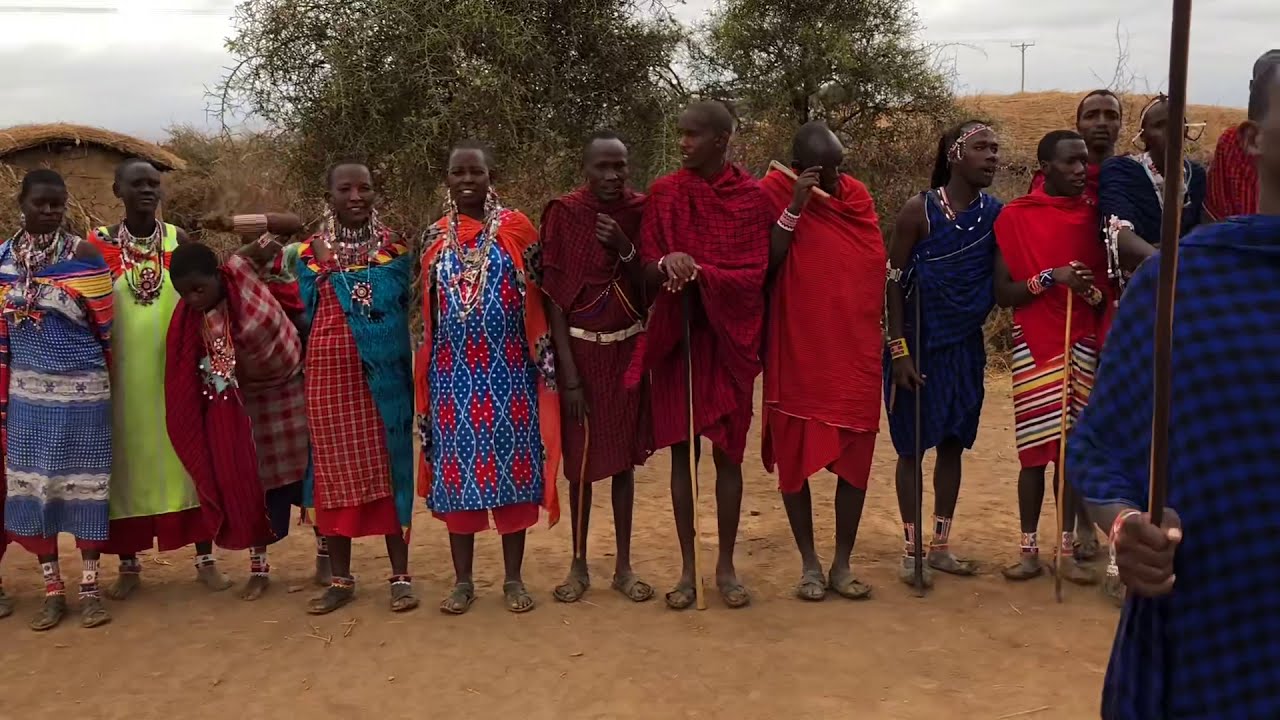 Adumu or Maasai jumping dance - Kenya - Africa - YouTube