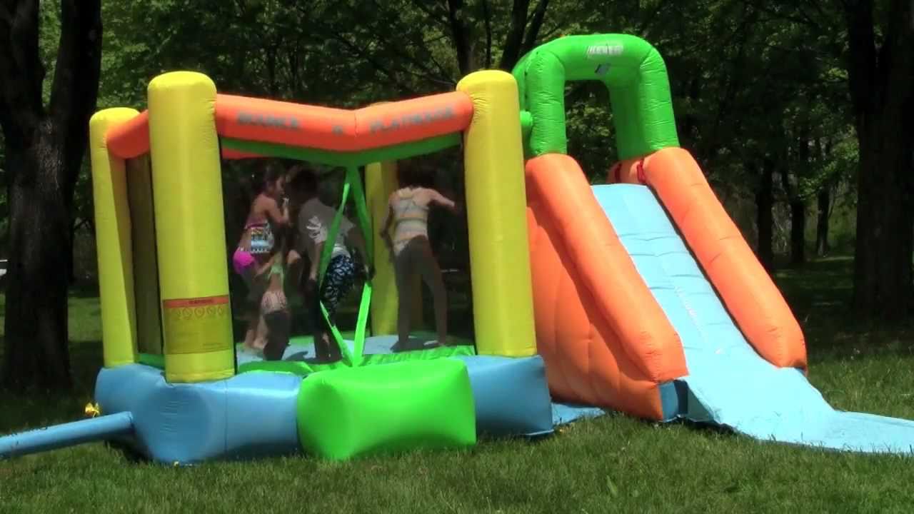 Sportcraft - Bounce N' Slide Bounce House - YouTube