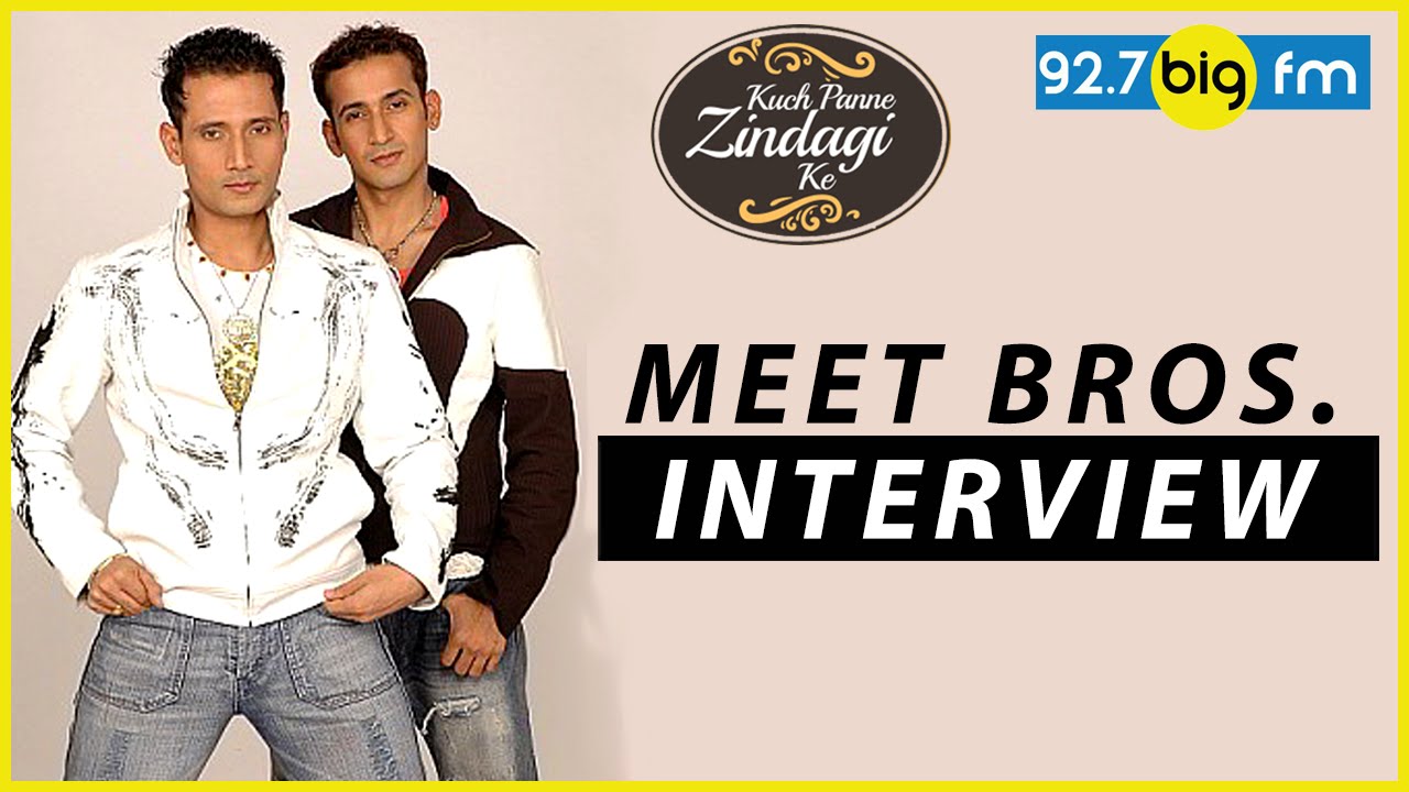 Meet Bros Interview | Kuch Panne Zindagi Ke - YouTube
