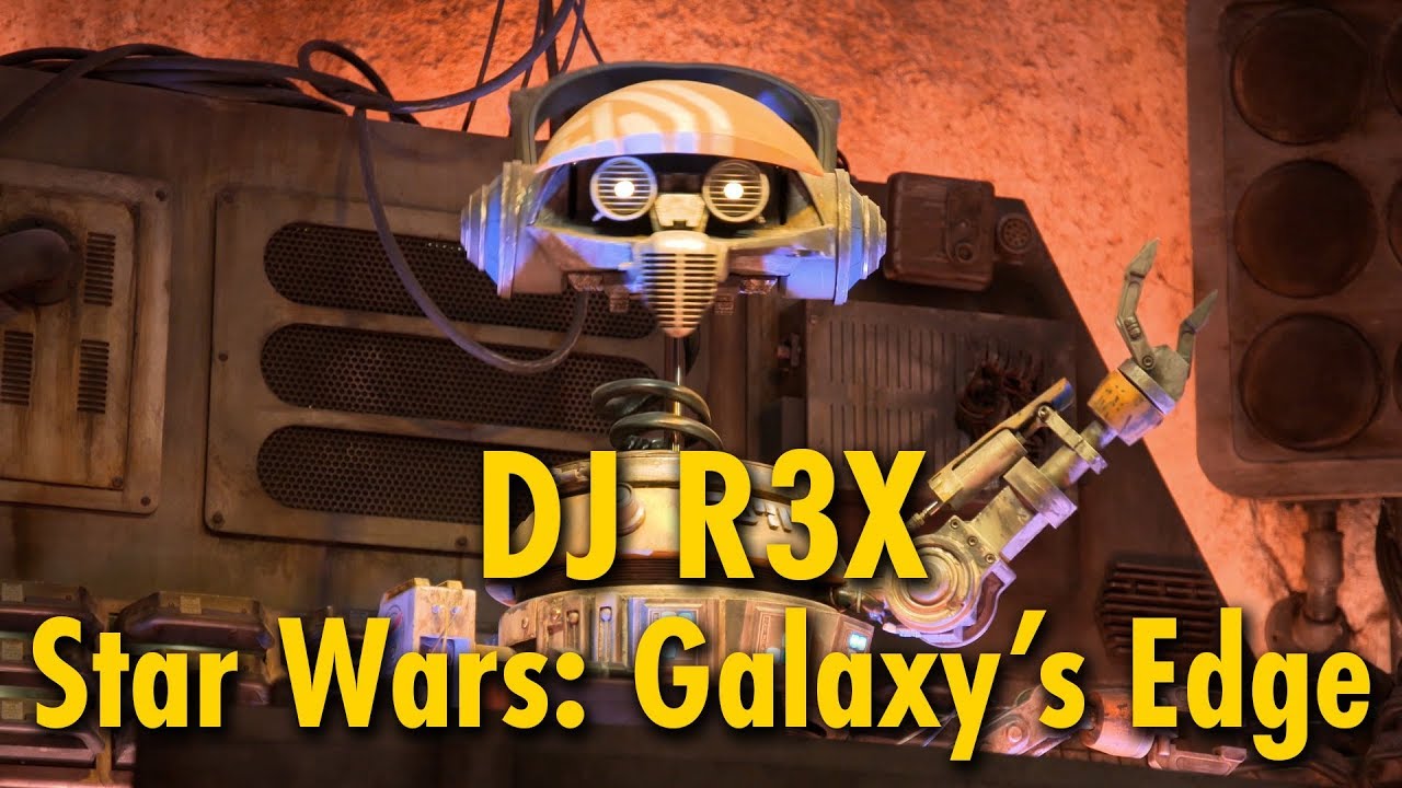 DJ R3X Inside Oga's Cantina | Star Wars: Galaxy's Edge | Disneyland ...