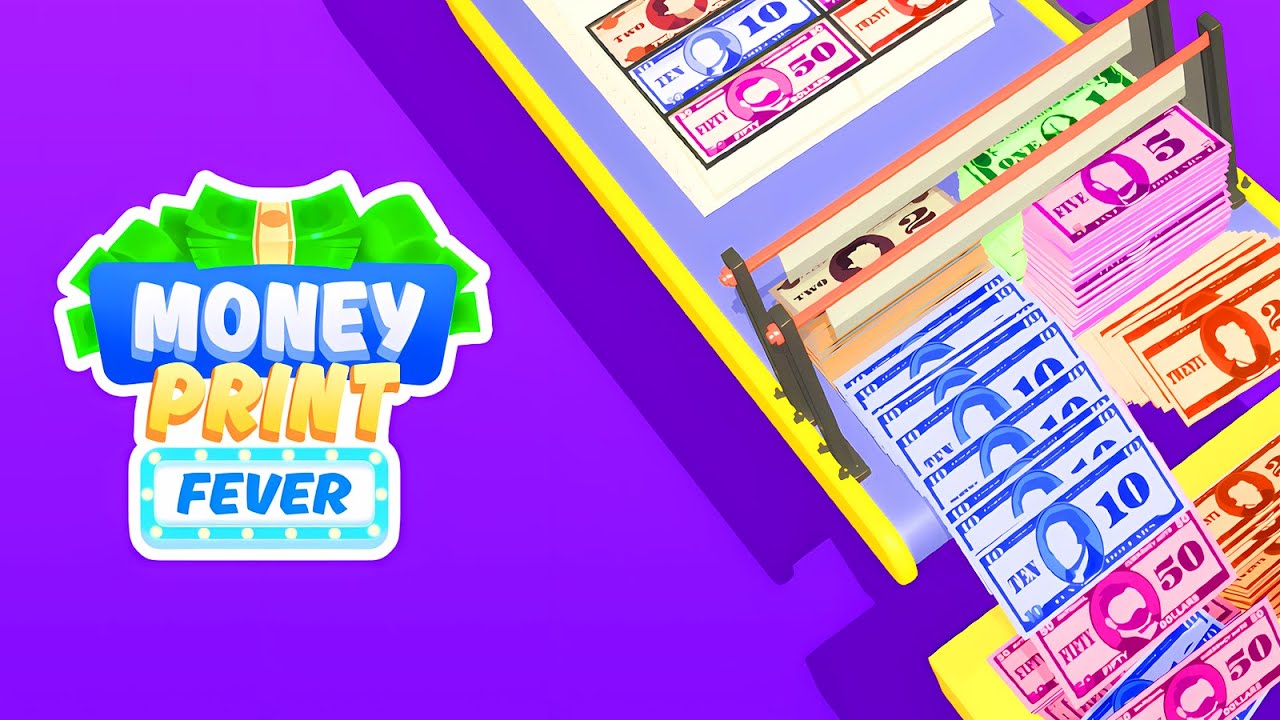 Money Print Fever Gameplay | iOS, Android, Casual Game - YouTube