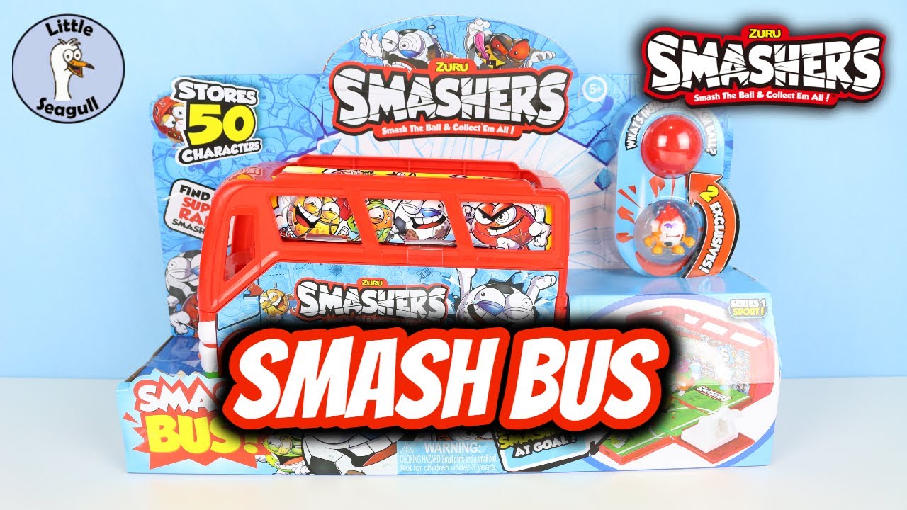 Smashers Toy Smash Bus Playset - YouTube