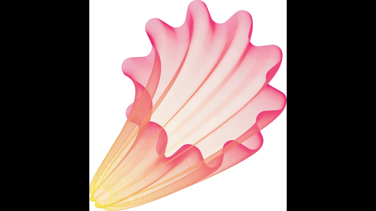 How to blend vector art in illustrator... - YouTube