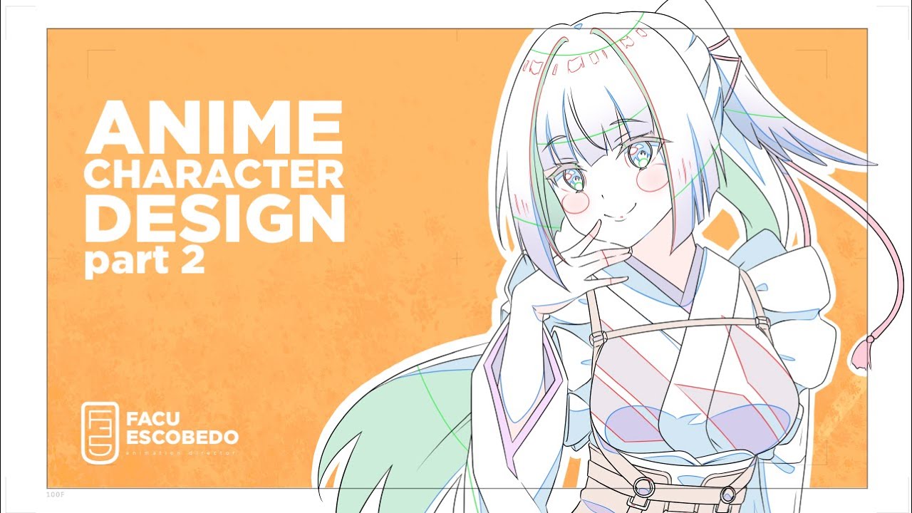 Chief Animation Director from Argentina, making Anime Character Design ...
