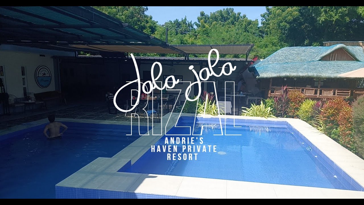 Jala Jala Rizal (Andrei's Haven Private Resort) - YouTube