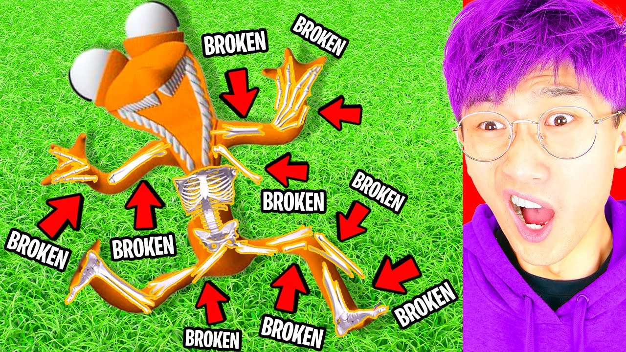Breaking EVERY BONE As RAINBOW FRIENDS!? (FUNNY MOMENTS!) - YouTube