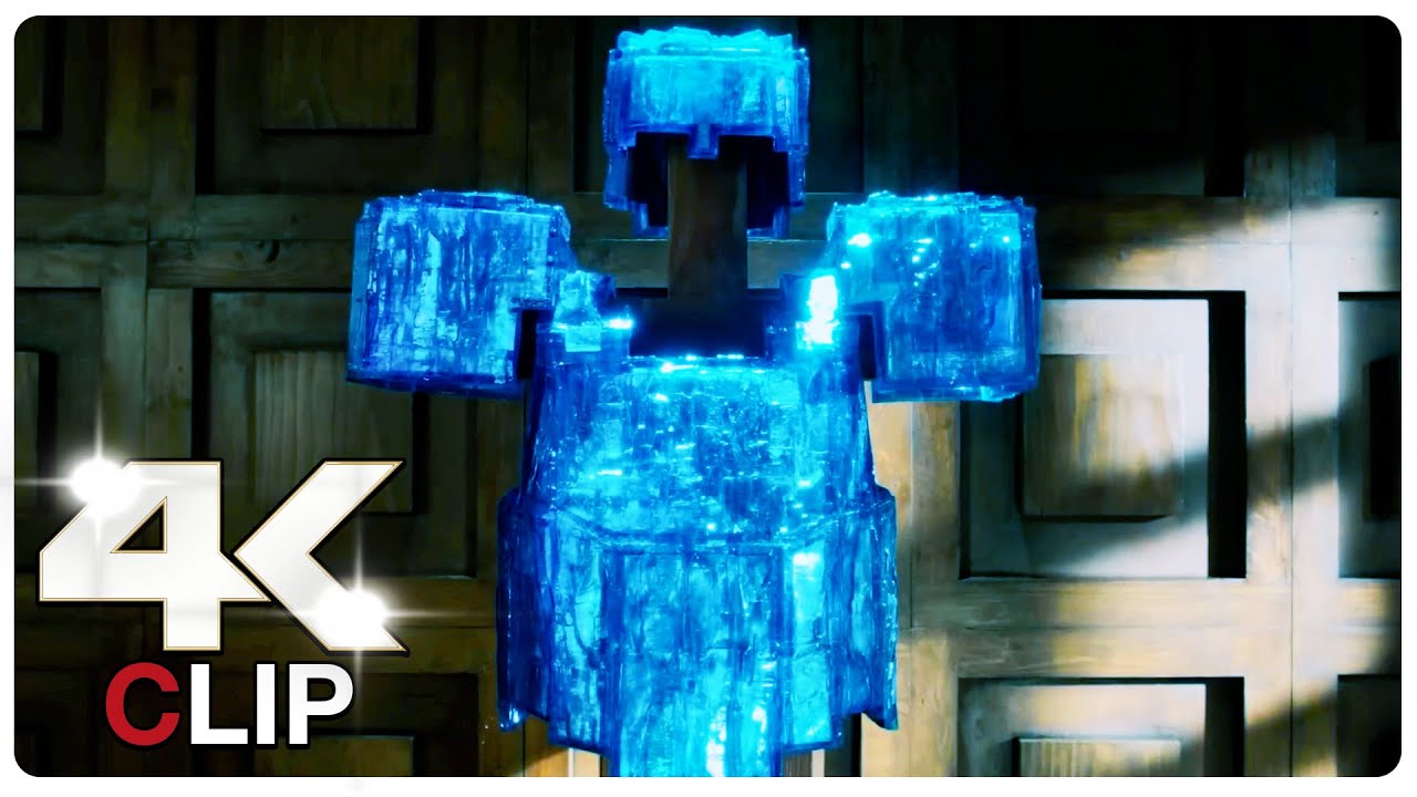 "Full Diamond Armor In The Stash" Scene | A MINECRAFT MOVIE (NEW 2025 ...