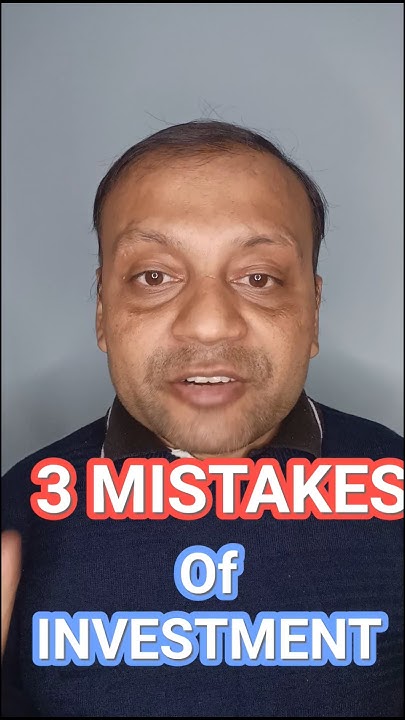 Investing में ये 3 बड़ी mistakes avoid करे #shorts #stockmarket #trending #investing # ...