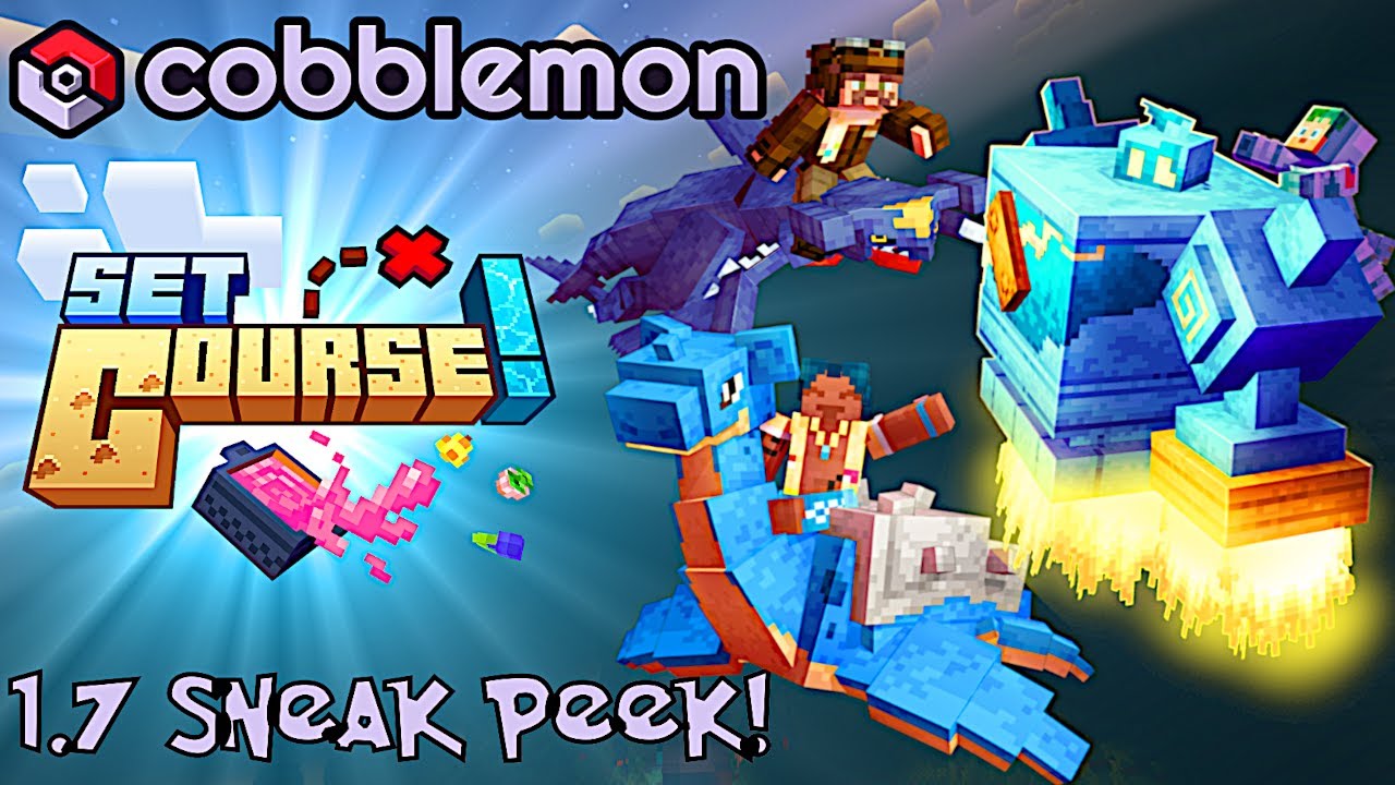 Cobblemon 1.7 SNEAK PEEK Update Set Course! - YouTube
