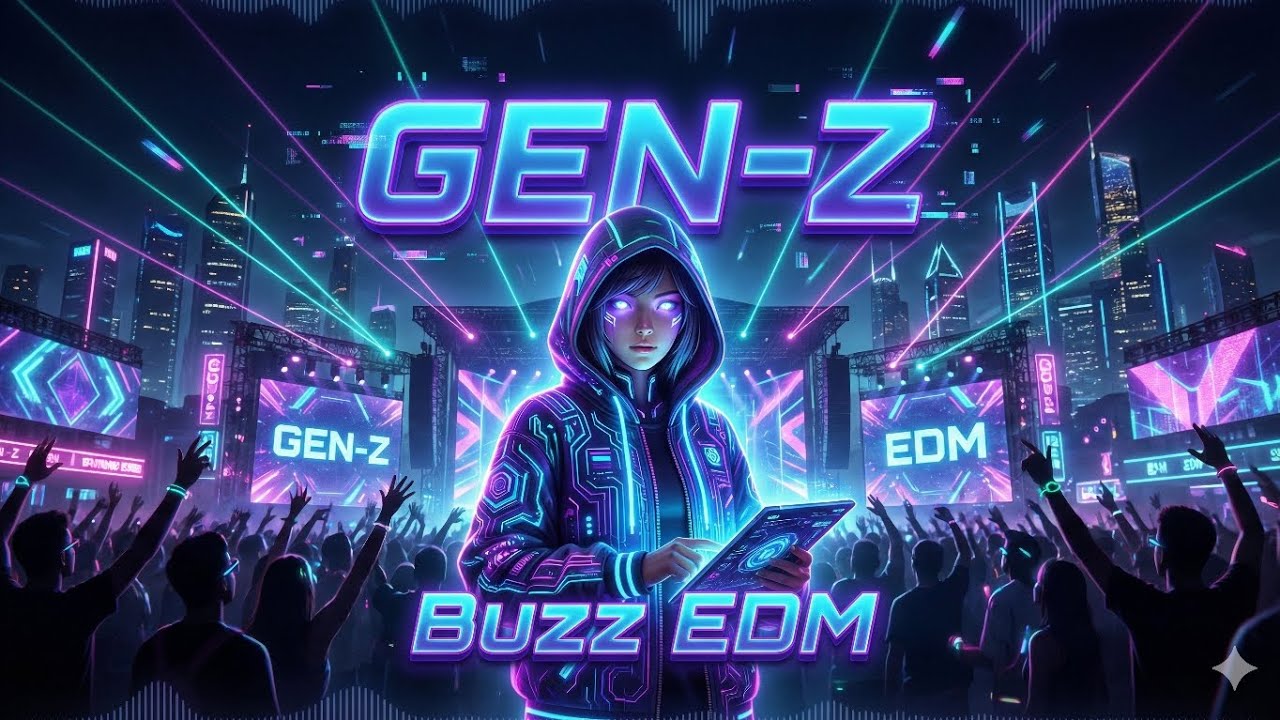 GEN-Z | Futuristic EDM Festival Anthem ⚡ Robotic Vibes | Night Rave ...