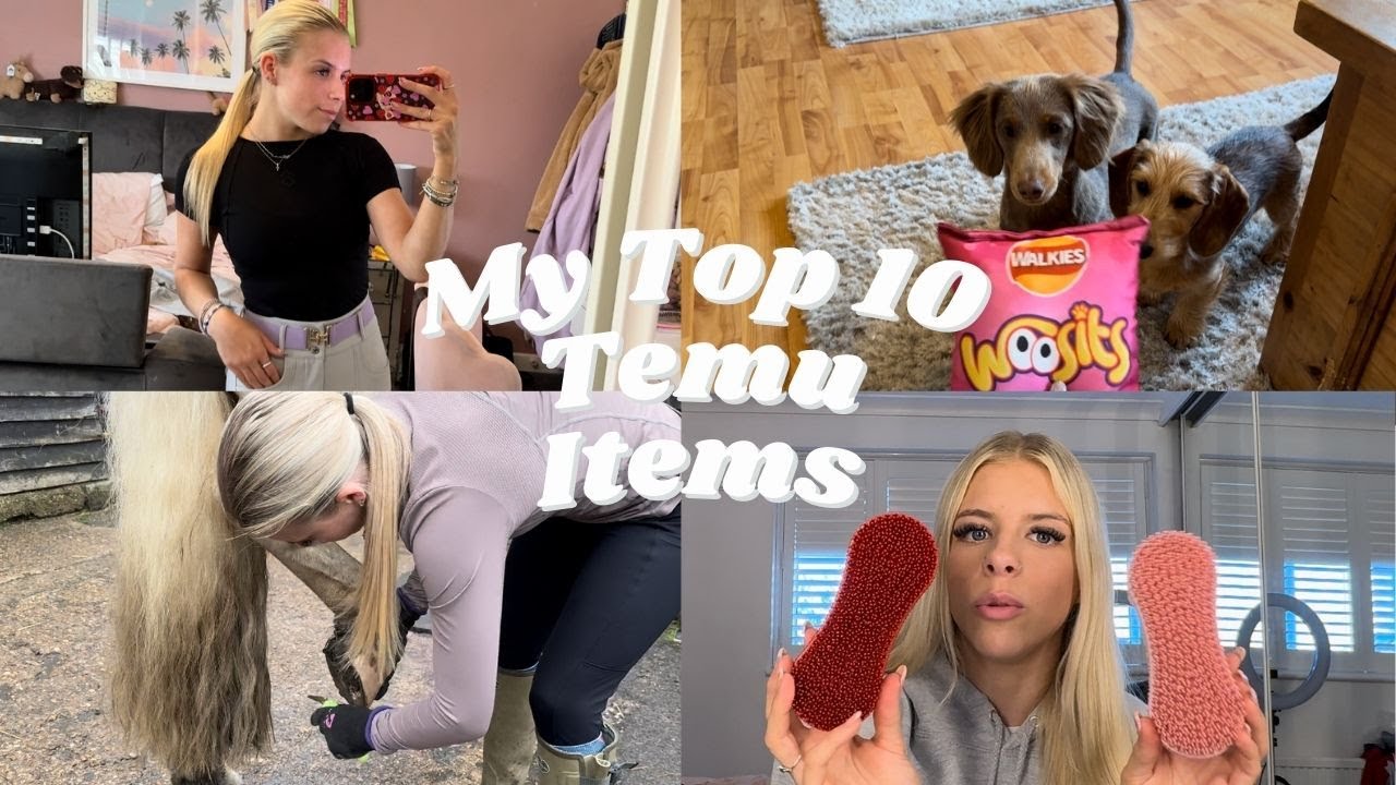 MY TOP 10 TEMU ITEMS 🐴🤩💘 - YouTube