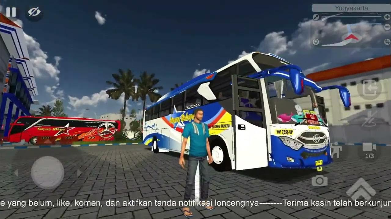 Preview Jetbus 3 hino ak8 Sugeng Rahayu bussid - YouTube
