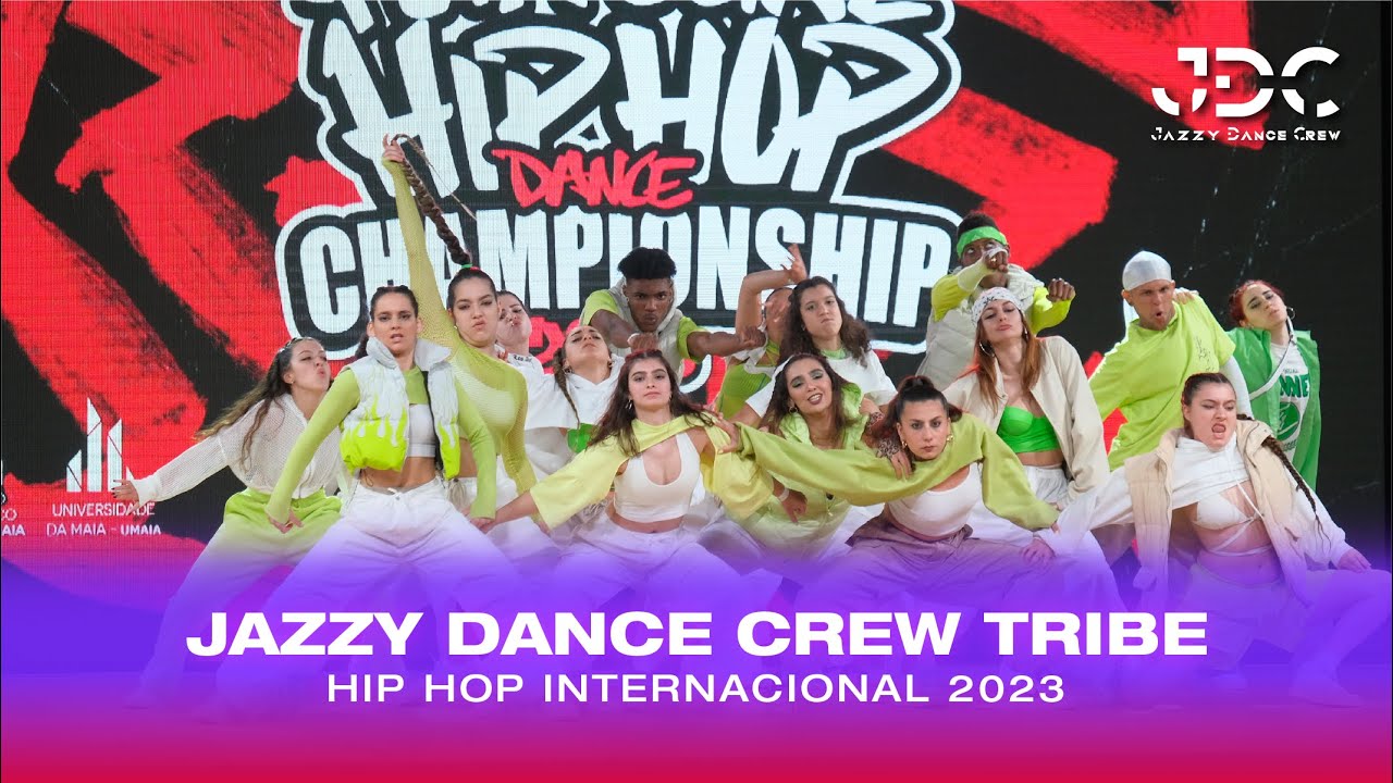 JAZZY DANCE CREW TRIBE - HHI PORTUGAL 2023 - YouTube