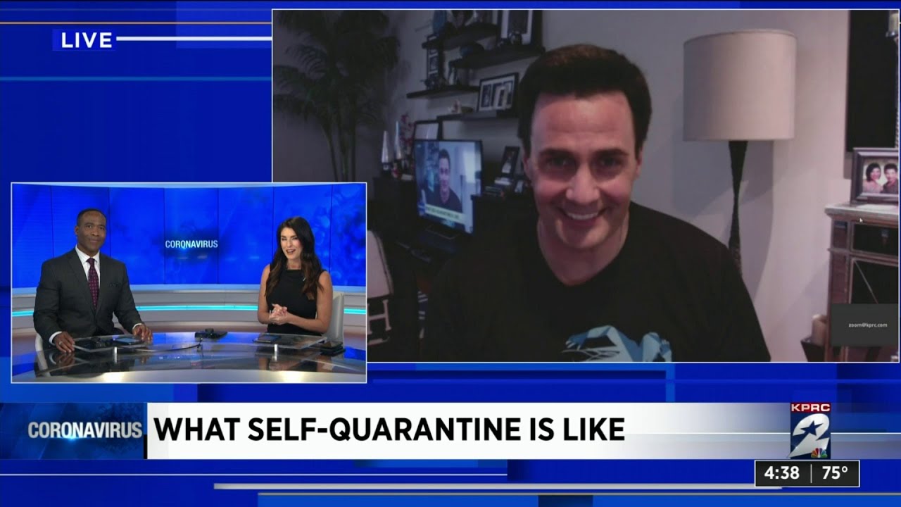 Eric Braate talks about being on self quarantine - YouTube