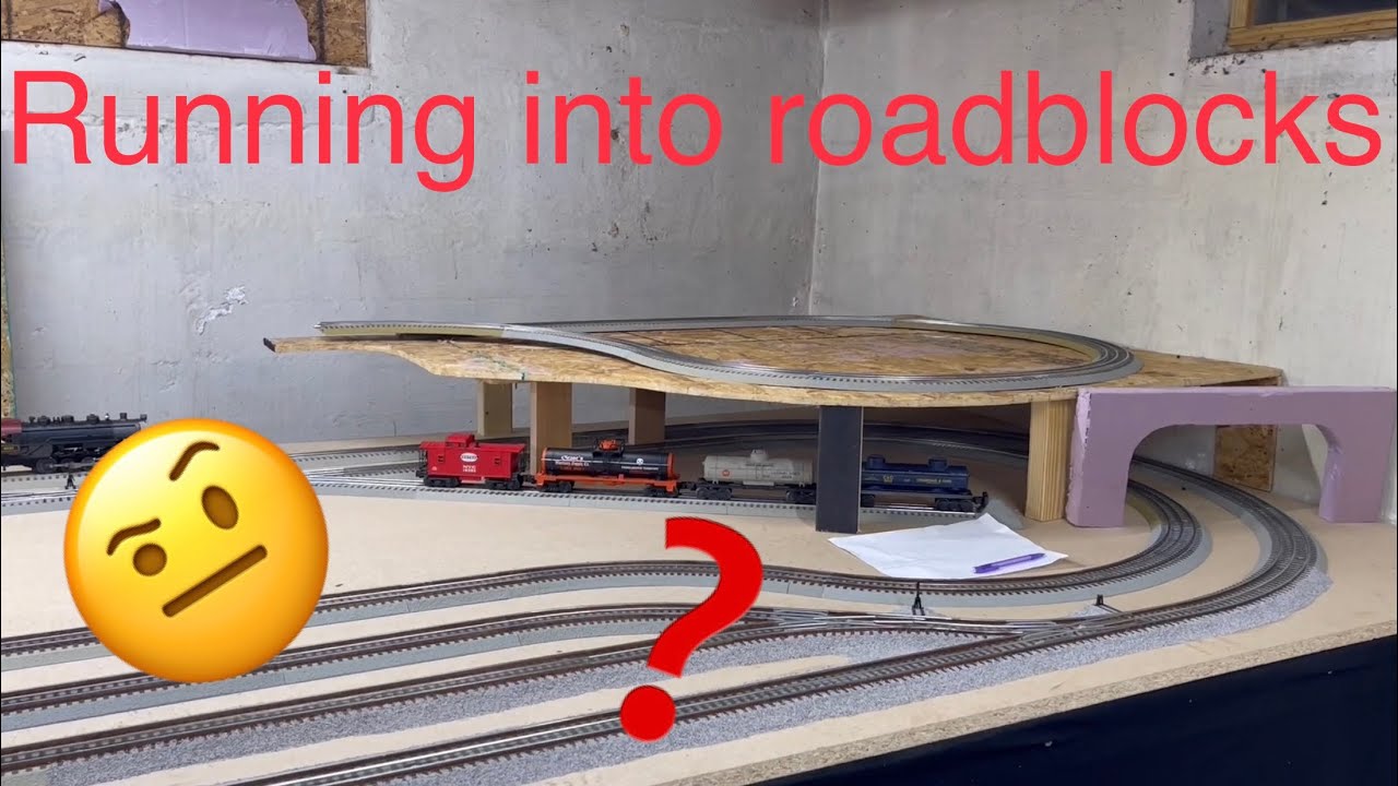 Continuing On The Upper Loop / Running Into Roadblocks - O Scale Layout ...