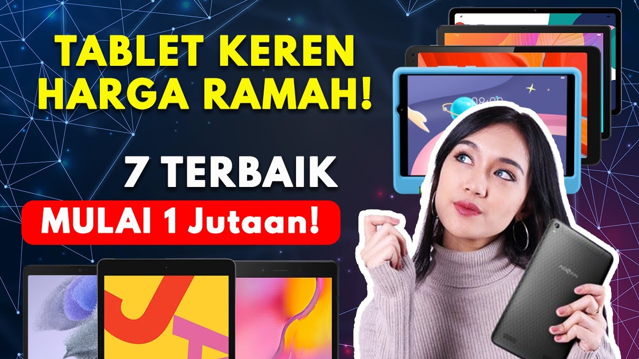 7 TABLET BARU MURAH TERBAIK 2022 | BUAT KERJA DAN HIBURAN - YouTube