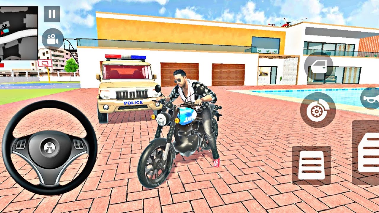 Drive New Bike Modify | Indian 3d Bike Game vehicle - YouTube
